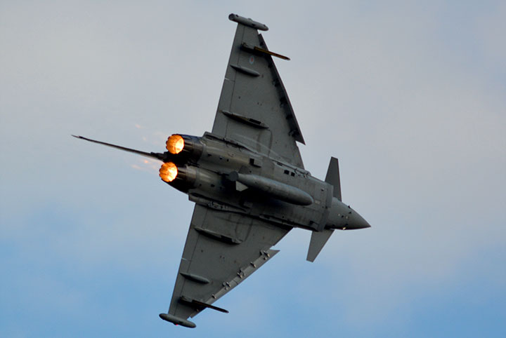 RAF-Eurofighter-Typhoon-at-Duxford-Airshow-2013 | Warbirds Online