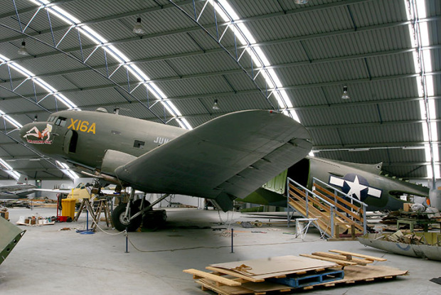 Douglas Dakota C47A-43 48234 side view | Warbirds Online