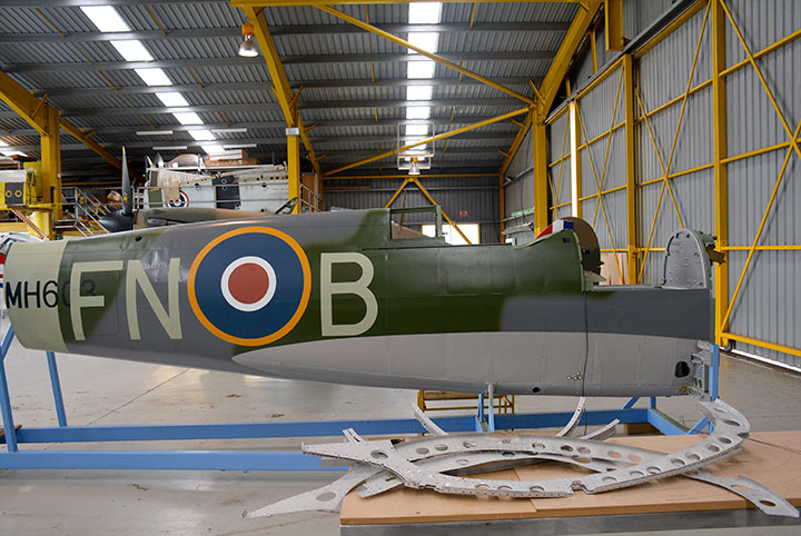 Spitfire Restorations - update March 2017 | Warbirds Online