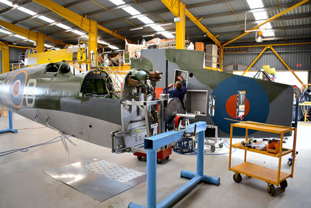 Spitfire MH415 & MH603 Restoration News | Warbirds Online