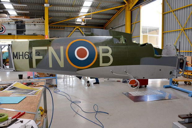 Spitfire MH415 & MH603 Restoration News | Warbirds Online
