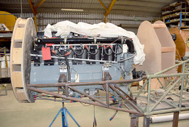 Bristol F2B Fighter at Luskintyre Aircraft Restoration