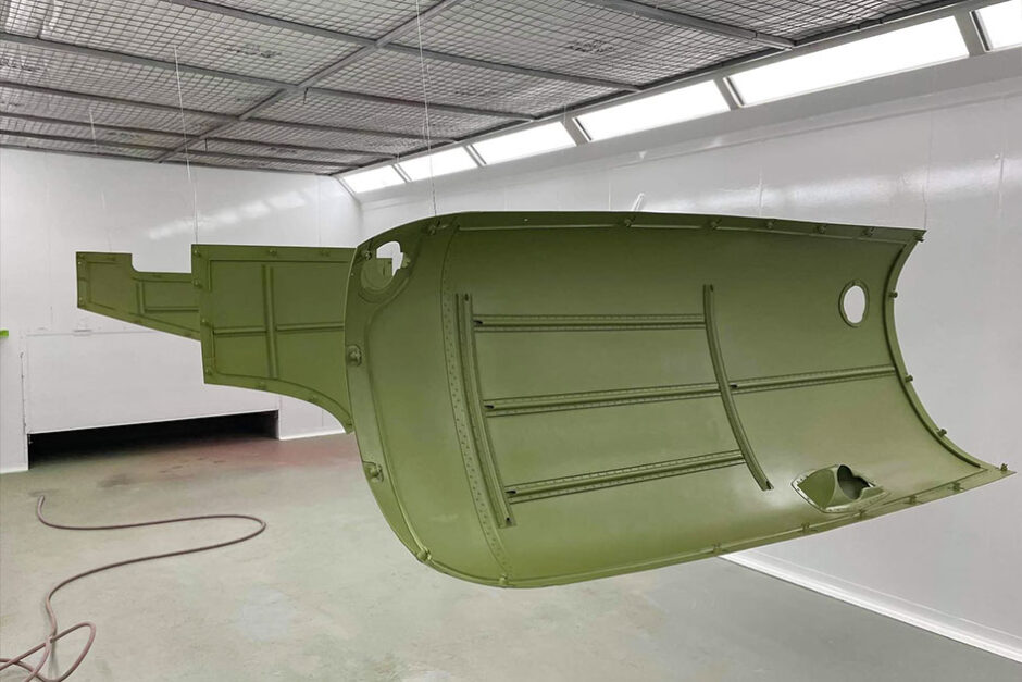 Supermarine Spitfire MH603 – Restoration Update September 2021