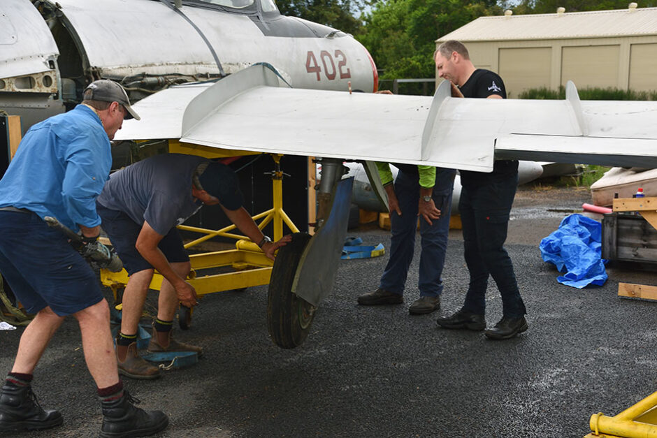 MiG-17F re-assembled at Scone NSW | Warbirds Online
